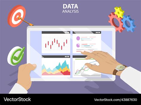 3d Isometric Flat Conceptual Royalty Free Vector Image