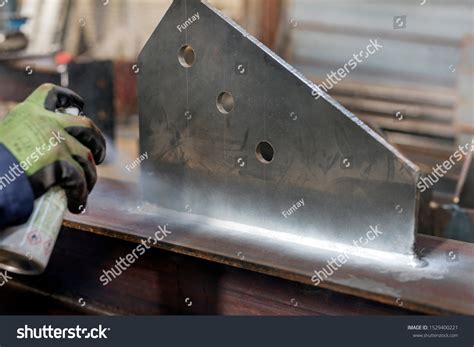 Magnetic Particle Mpi Test Fillet Weld Stock Photo Edit Now
