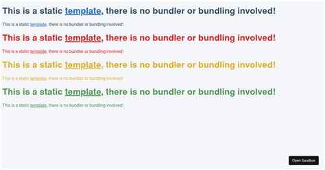 Link Test Codesandbox