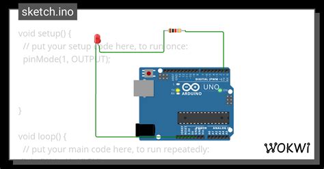 Hello World Wokwi Esp32 Stm32 Arduino Simulator