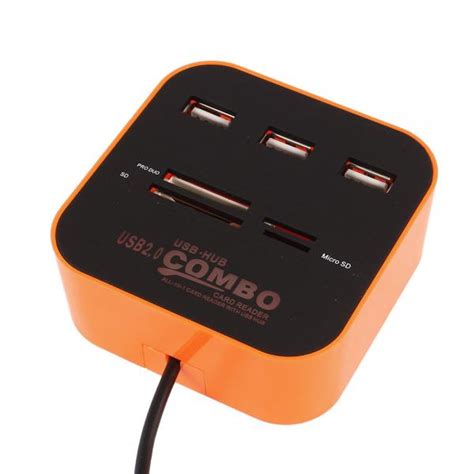 Combo Multi Card Reader 3 Usb Hub 2 0 Splitter 20 Off Price In Bangladesh Komdaame