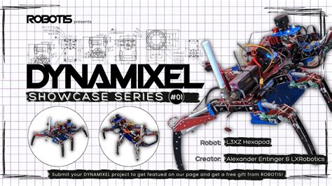 Richard Kim On Linkedin L3xz Hexapod Robot Powered By Dynamixel Smart