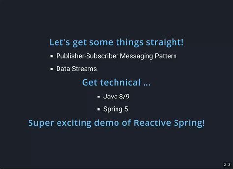 Being Reactive With Spring Pdf