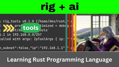Rust Ai Framework Rig Rust Language Youtube