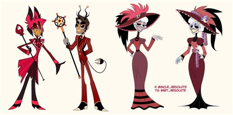 Hazbin Rosie And Alastor Redesign By Uncle Absolute On Deviantart