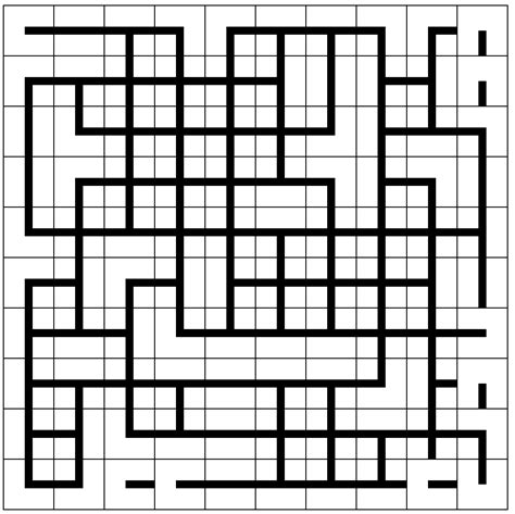 Javascript Generating A Random Grid Of Connected Paths Stack Overflow