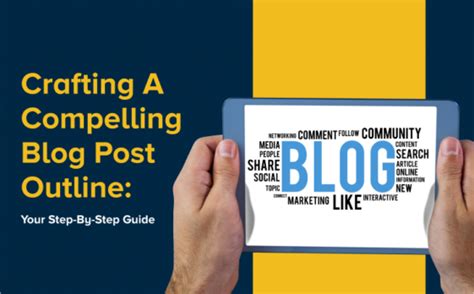 Crafting A Compelling Blog Post Outline Your Step By Step Guide