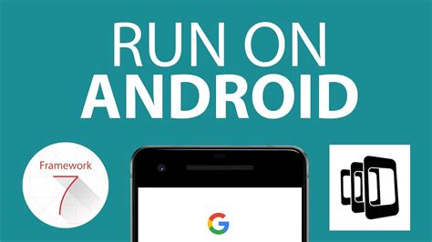 Run A Framework7 App On Android With Phonegapcordova Youtube