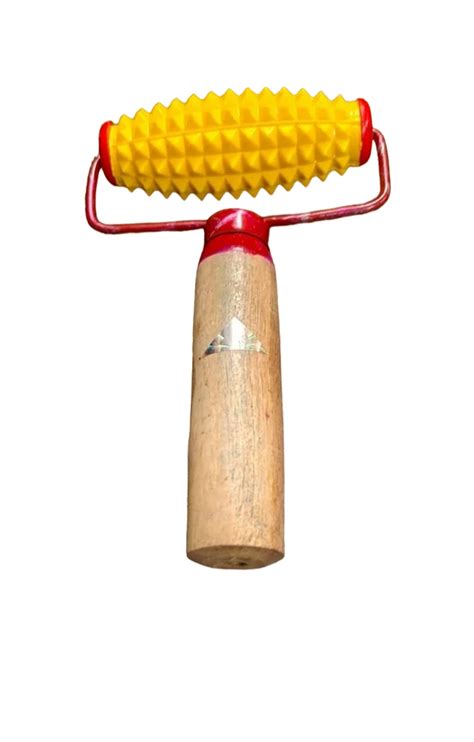 Yellow Acupressure Hand Massage Roller Size 3 Inch Roller At Rs 150