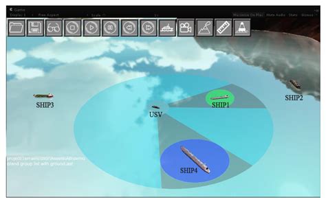jmse free full text collision avoidance algorithm for usv based on