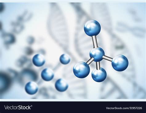 Abstract Background Dna Molecule With X Royalty Free Vector