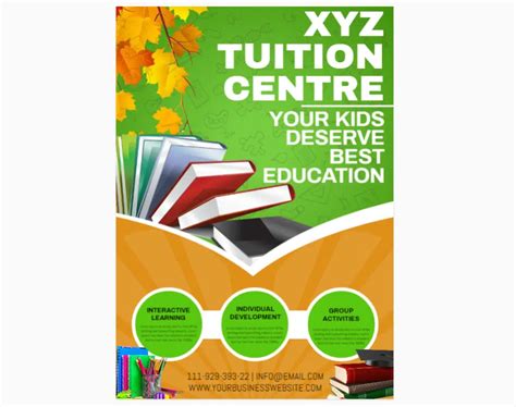 8 Effective Tuition Pamphlet Samples For Your Inspiration Flipbuilder Blog