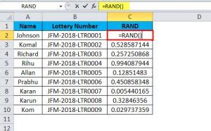 Rand In Excel Formula Examples How To Use Excel Rand Function