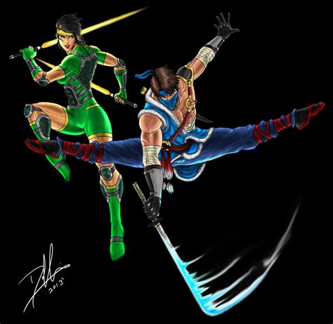 Killer Instinct Orchid And Jago Iii By Dhk88 On Deviantart