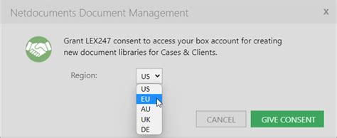 Setting Up Dms Netdocuments Lex247