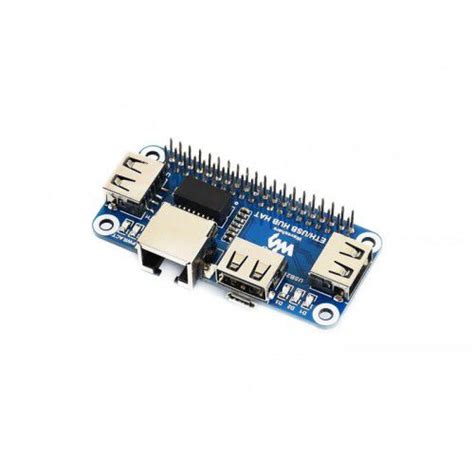 Ethernet And USB Hub PHAT For Raspberry Pi Zero