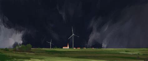 ArtStation Procreate Sketches Environment Concept Art Digital Painting Environment Concept