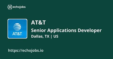 atandt is hiring senior applications developer usd 118k 178k dallas tx us remote [java