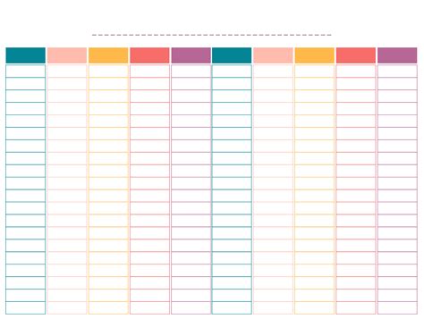 3 Column Spreadsheet 10 Free Pdf Printables Printablee