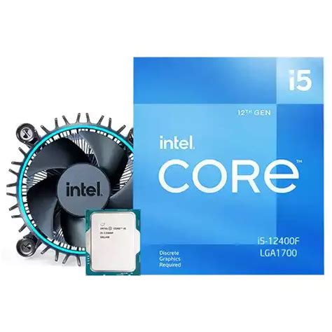 Intel Core I5 12400F 12th Gen CPU 6 Core Upto 4 4Ghz Game Hub