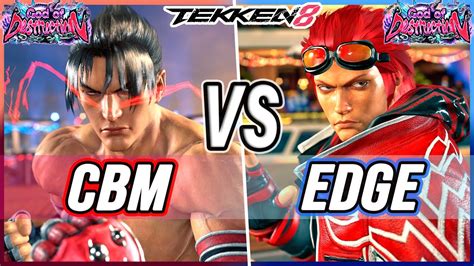T8 🔥 Cherryberrymango Jin Vs Edge Hwoarang 🔥 Tekken 8 Youtube