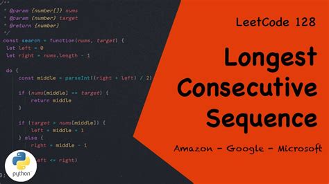 Resolvendo Desafios 20 Leet Code 128 Longest Consecutive Sequence Youtube