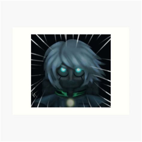 Drv3 Kiibo Portrait Art Print For Sale By Emm Meme Redbubble