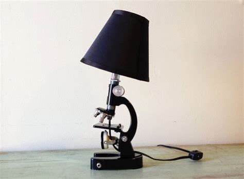 Que Interesante Where Geek Meets Art Microscope Lamp