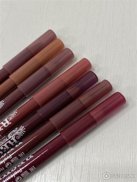 Отзыв о Карандаш для губ Resnichka Красивые оттенки качественные карандаши