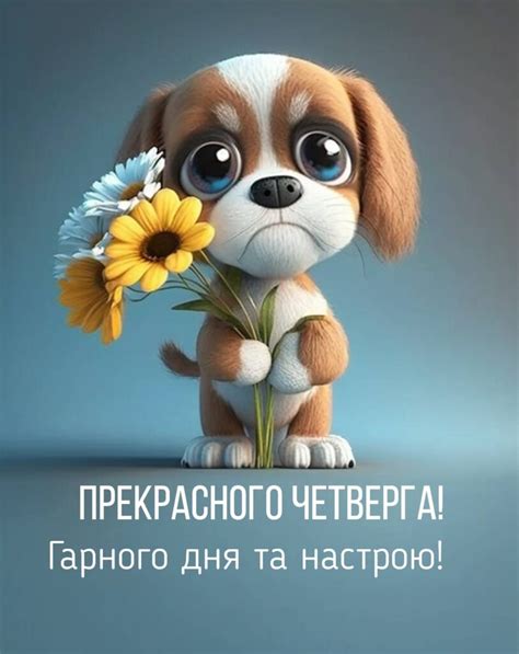 Картинки з четвергом доброго ранку і гарного дня в листівках