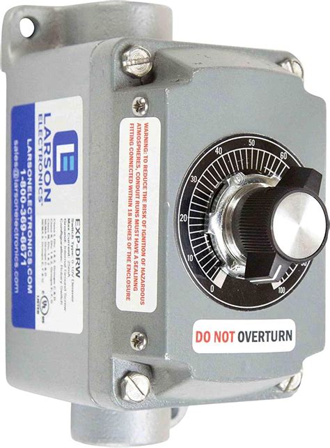 Explosion Proof Rotary Potentiometer Class I Ii Iii 10k Ohm