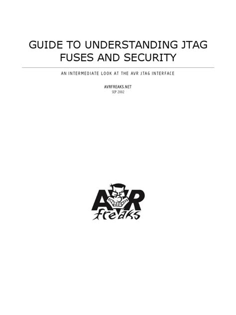 Guide To Understanding Jtag Fuses And Security Download Free Pdf
