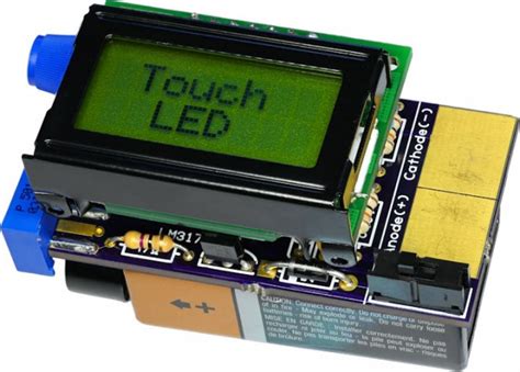 LED Tester with LCD Display - Electronics-Lab