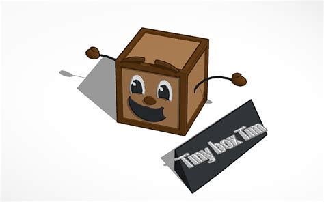 3d Design Tiny Box Tim Tinkercad