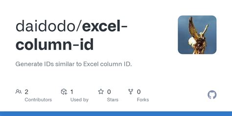Github Daidodoexcel Column Id Generate Ids Similar To Excel Column Id