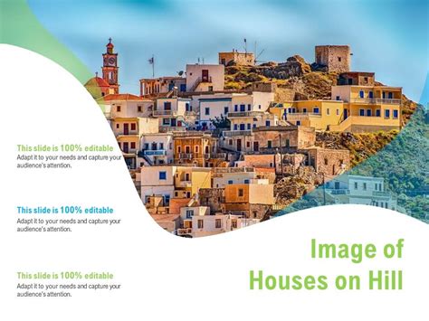 Image Of Houses On Hill Ppt Powerpoint Presentation Styles Template