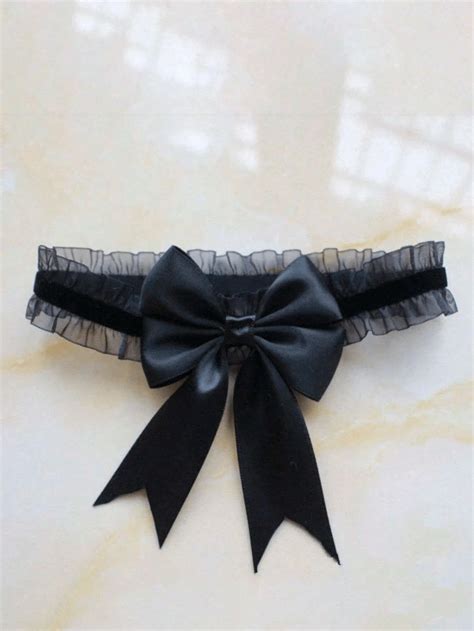 1pc Sexy Gothic Black Lace Garter Belt Romantic Wedding Bridesmaid