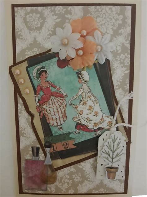 Ръчно изработени 3d винтидж картички Картичка плик албум Ръчно изработени Предлагам