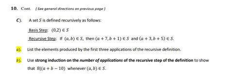 solved 10 for each of the three inductive proofs problems