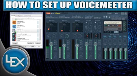 How To Setup Voicemeeter Voicemeeter Tutorial W Vb Cable With Skype Youtube