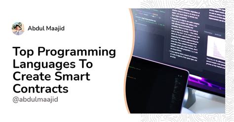 Top Programming Languages To Create Smart Contracts Devdojo
