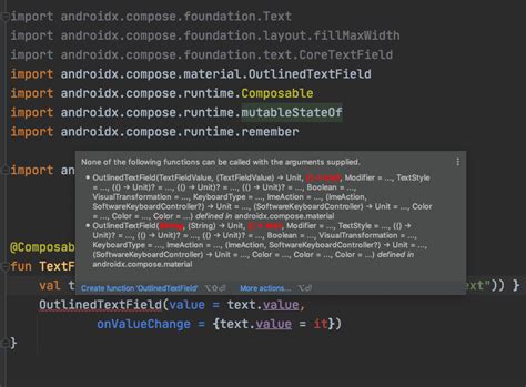 Android Outlinetextfield Textfield Not Working In Jetpack Compose 1