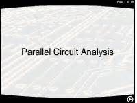 Parallel DC Circuit Analysis Wisc Online OER