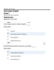 Managing Personal Finances Quiz Submissions And Financial Course Hero