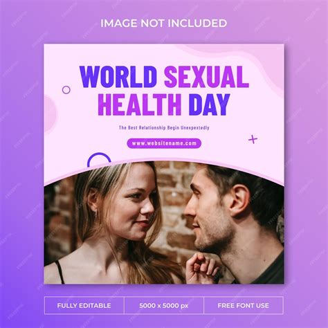 Premium Psd World Sexual Health Day Instagram Post Social Media Template