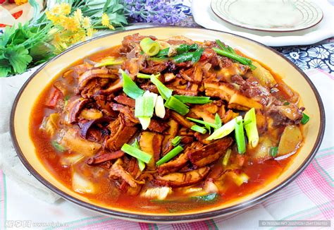 商州大烩菜设计图 菜单菜谱 广告设计 设计图库 昵图网