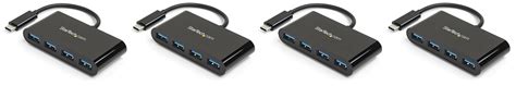 Buy StarTech HB30C4AB 4 Port USB C Hub USB Comms Express