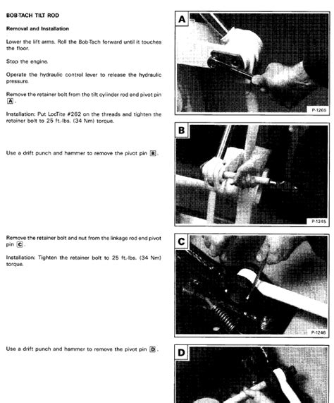 Bobcat 2410 Loader Service Manual