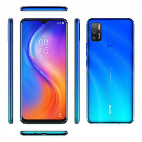 Tecno Kd Spark Air Dual Sim Mobile Inches Gb Gb Ram G Lte Vacation Blue