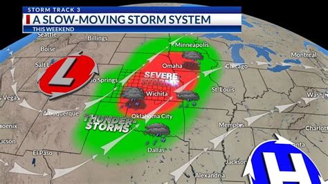 Storm Track 3 Forecast Severe Storms Tonight Daily Storms Through